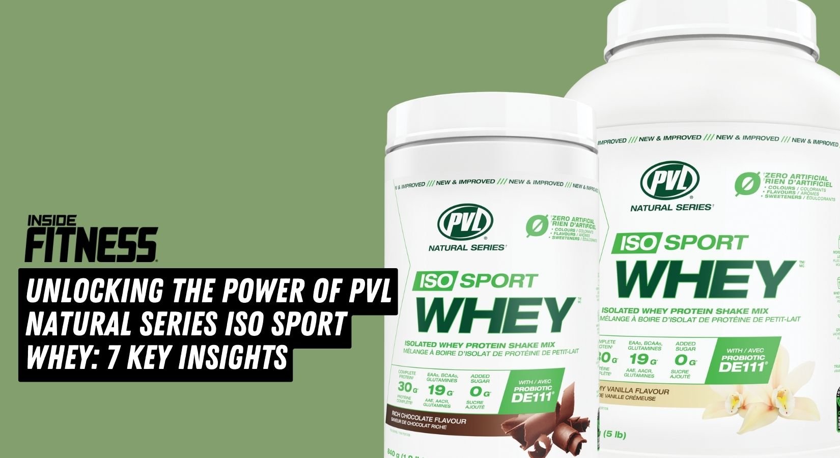 Unlocking the Power of PVL Natural Series ISO Sport Whey: 7 Key Insigh