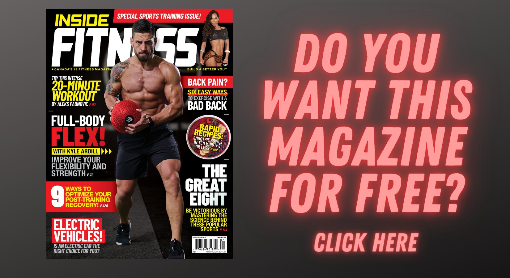 Inside Fitness Digital Magazine for FREE!