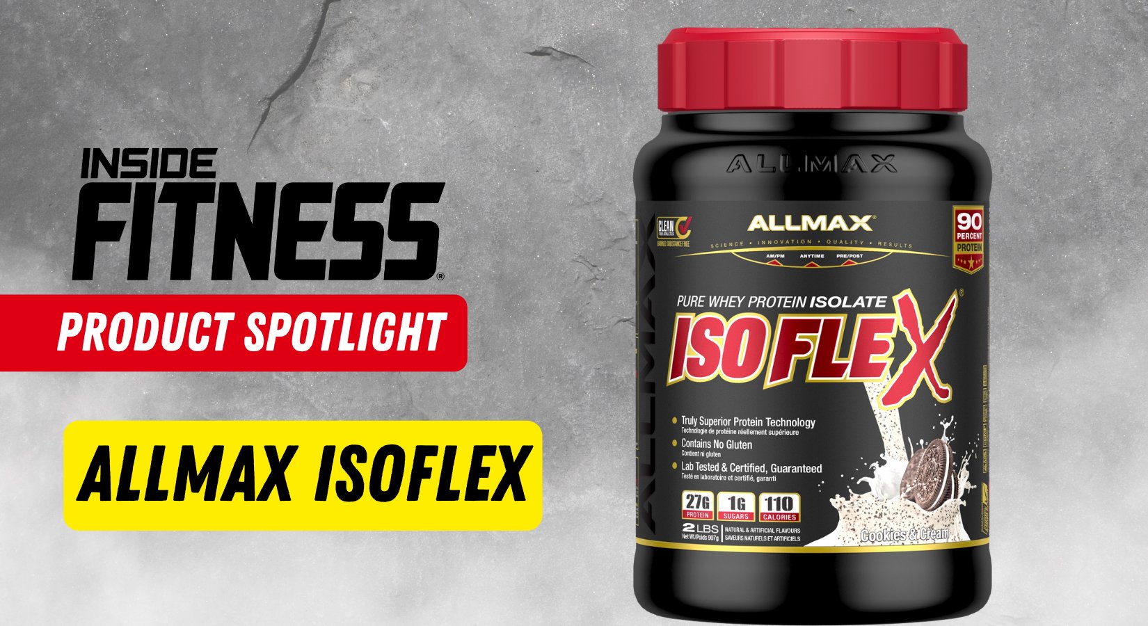 Product Spotlight: AllMax Isoflex