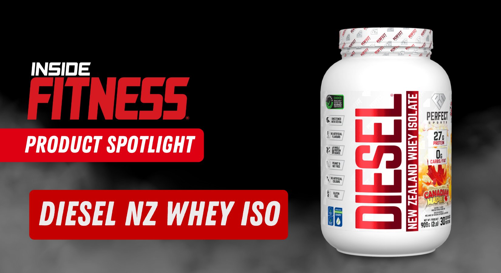 The Perfect Protein: Diesel® New Zealand Whey Protein Isolate