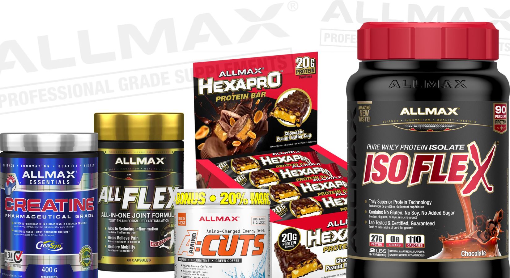 Unlocking Fitness Excellence: 5 Must-Know Products from ALLMAX Nutriti